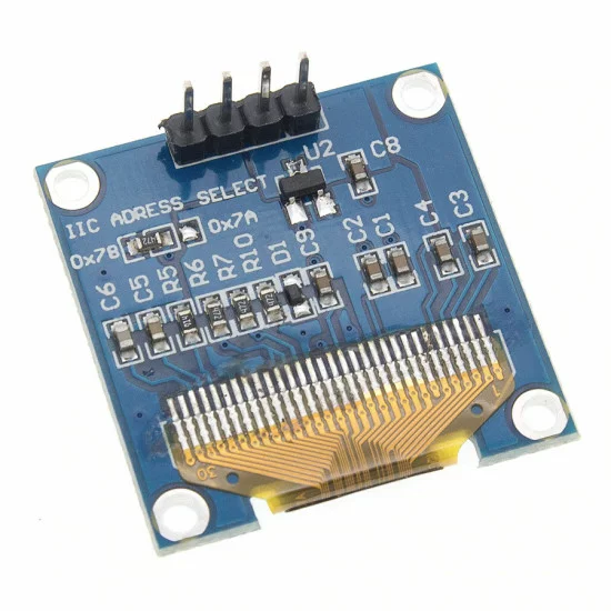 0.96 inch SSD1306 I2C OLED Display