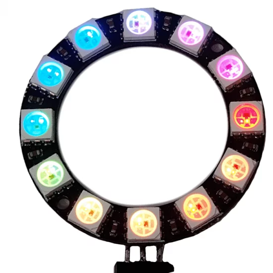 RGB LED Ring WS2812 12 RGB LEDs 5V for Arduino