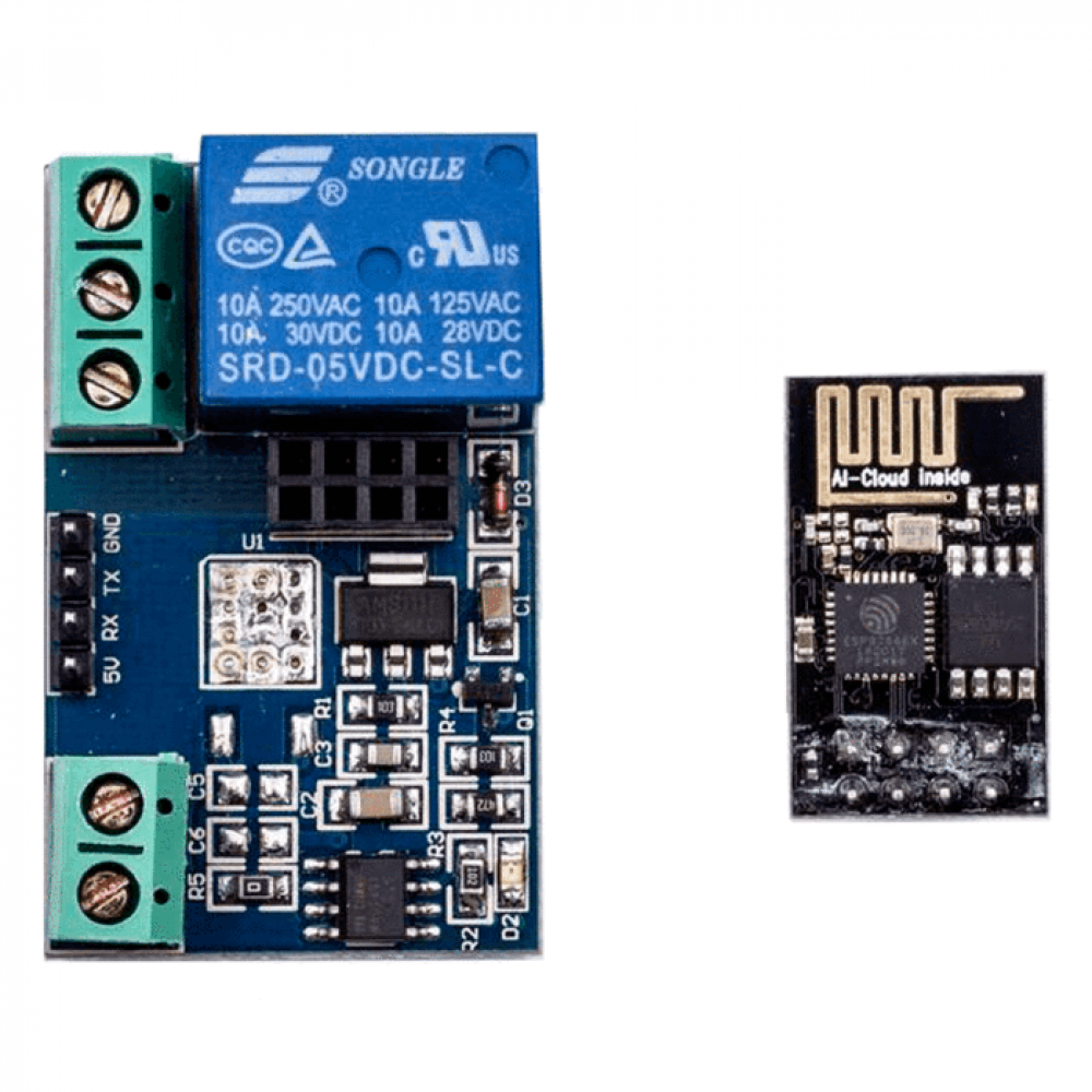 ESP8266-01S with Relay