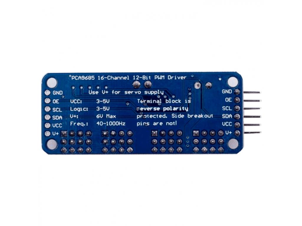 PCA9685 16-Channel 12-bit PWM Servo Motor Driver I2C Module For Arduino