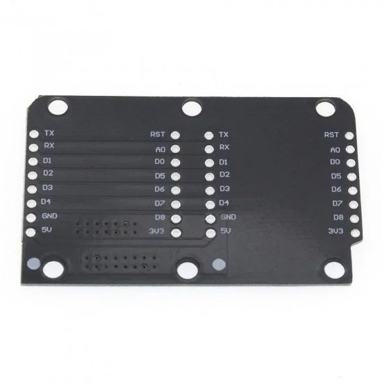 Dual Base Shield for D1 Mini