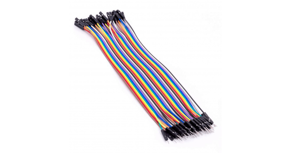Jumper Wire Male to Female 20cm 40pcs | MakerShop.ie