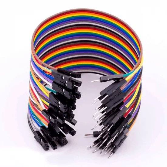 Jumper Wire Male to Female 20cm 40pcs