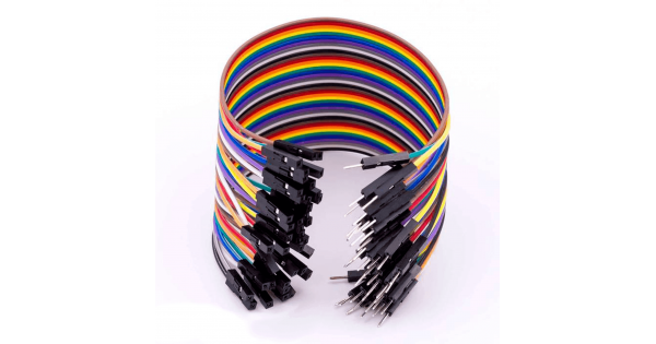 Jumper Wire Male to Female 20cm 40pcs | MakerShop.ie
