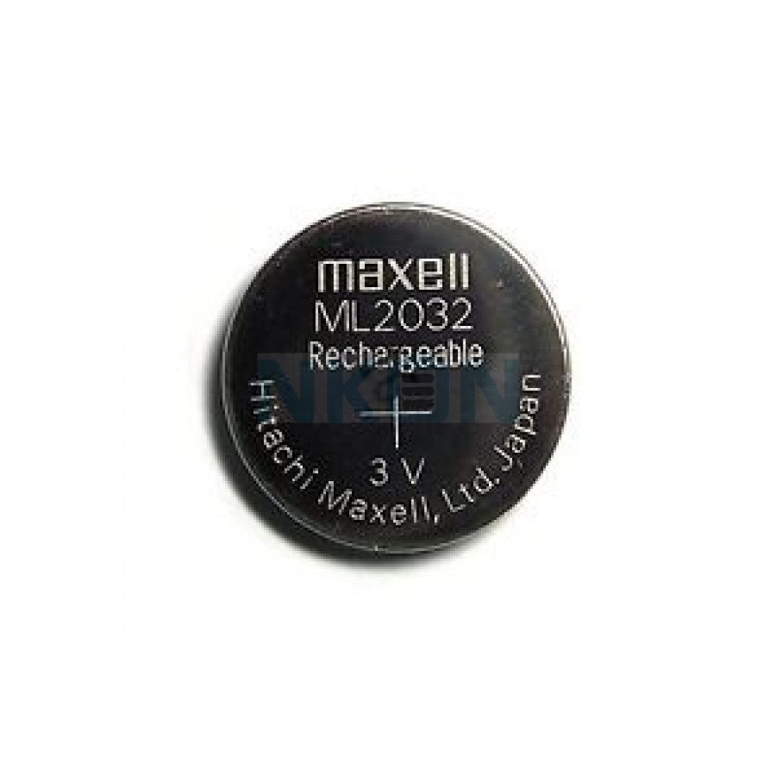 Maxell ML2032 rechargeable button cell battery