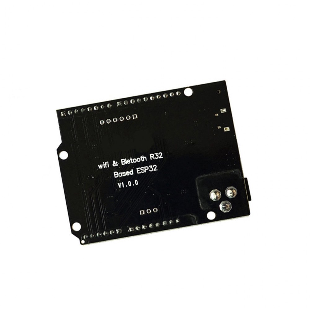 Wemos R32 ESP32 development board in Arduino Uno form factor