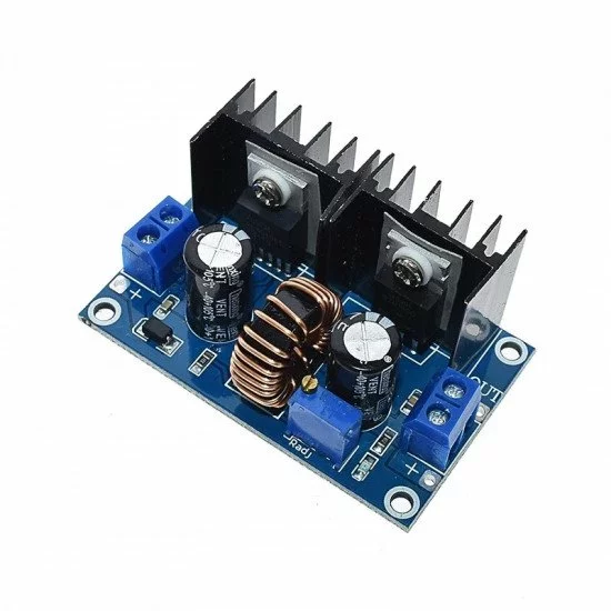 XL4016 Adjustable 4-36V To 1.25-36V Step-Down Board Module Max 8A 200W DC-DC Step Down Buck ...