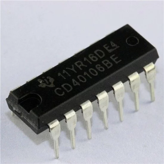 CD40106 Hex Schmitt Trigger Inverter DIP-14