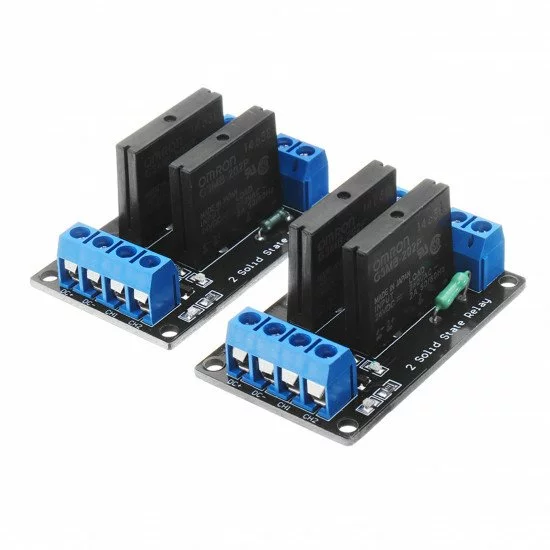 2-channel 2A OMRON G3MB-202P Solid State Relay SSR Module - Low Level ...