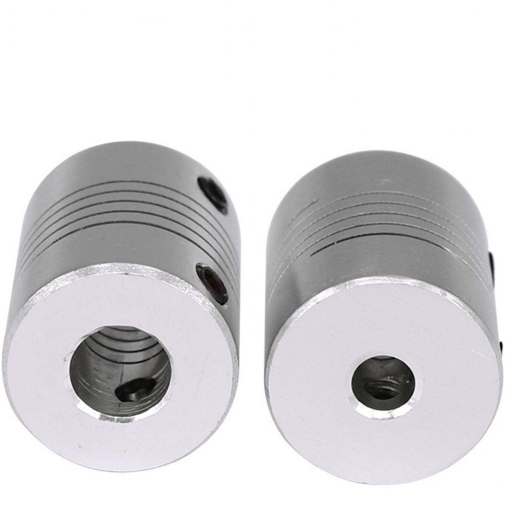 Flexible shaft coupler for 3dprinter 5mm-5mm