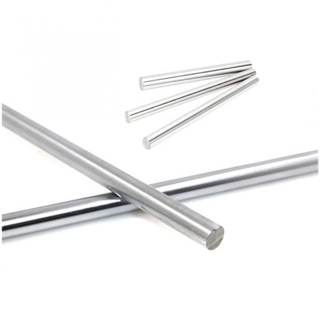 Linear Motion Rod Shaft Guide,6mm Diameter Bearing Steel Cylinder Rail ...