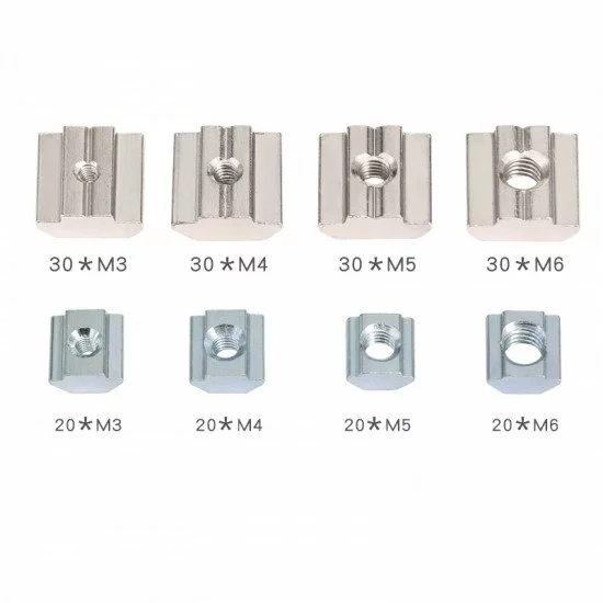 T-Nut - Square type for 2020 M3
